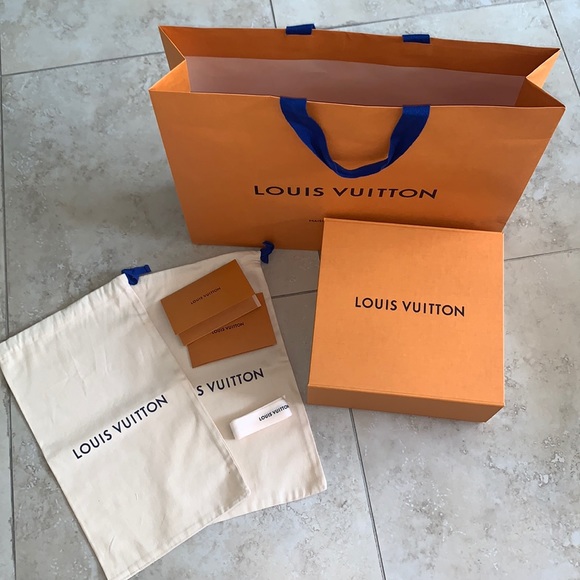 Louis Vuitton | Bags | Louis Vuitton Box Dust Bags Package Bag ...